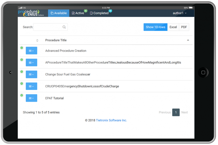 Procedure Genius – Tietronix Software